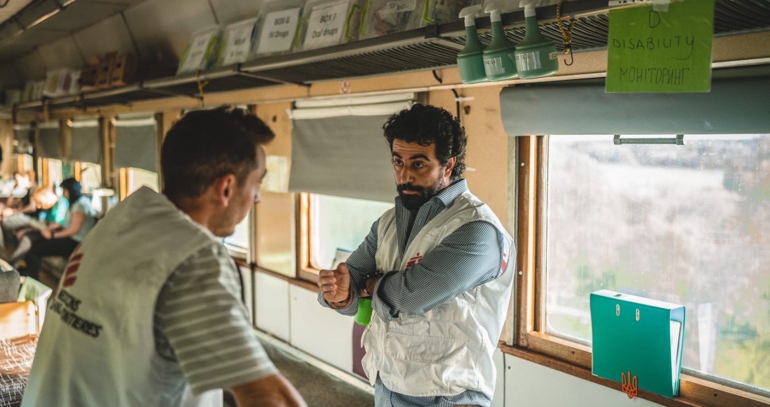 A Hospital on Rails A glimpse of my journey on board MSF’s medical ...